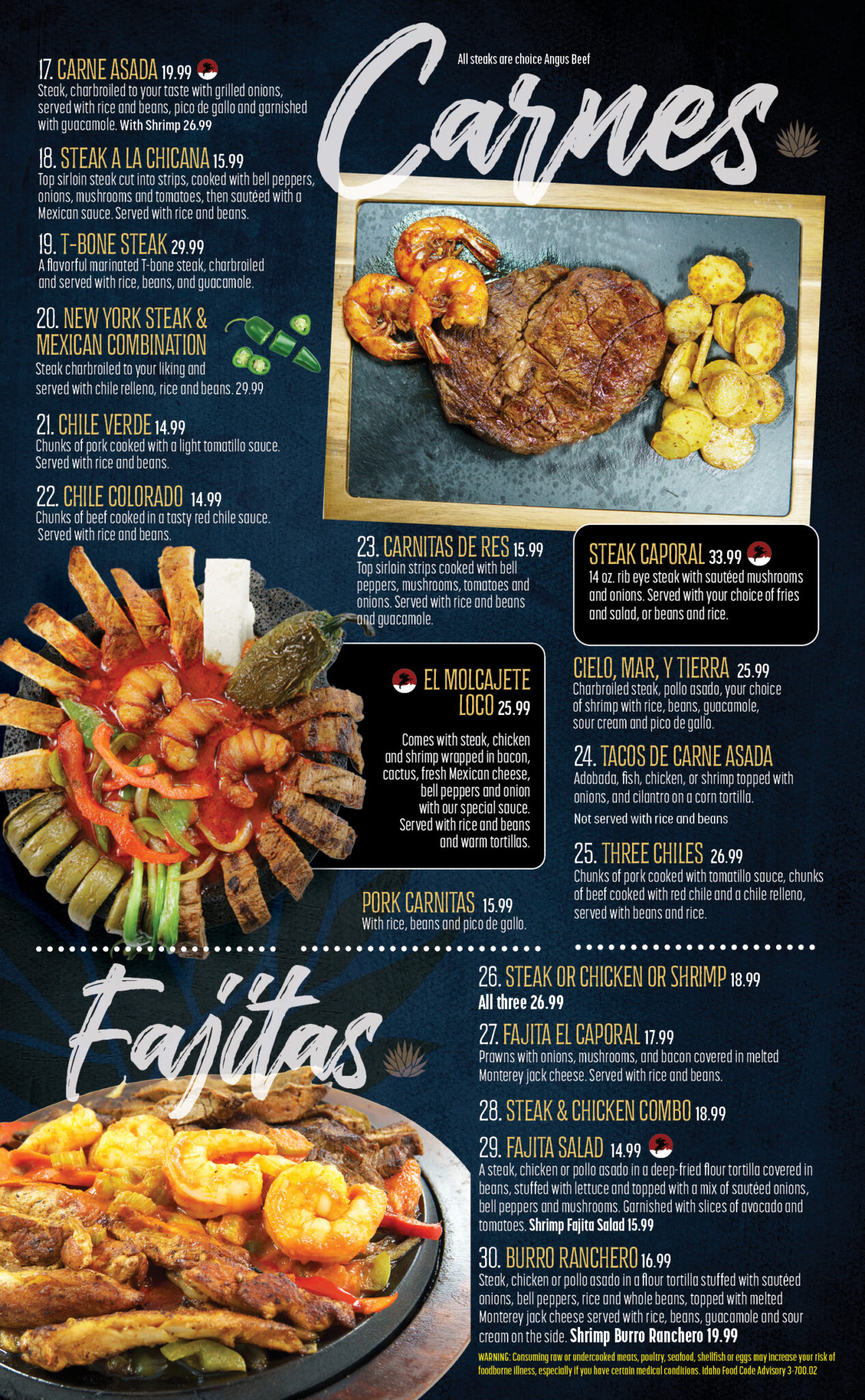 El Caporal Mexican Restaurant - Best Mexican Food in Twin Falls