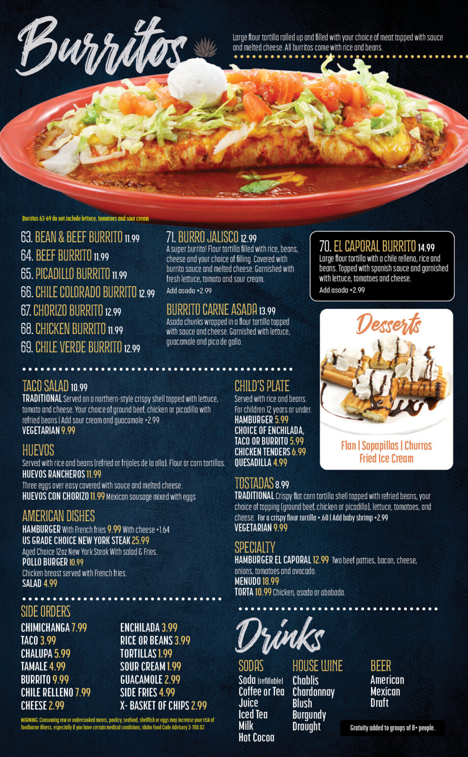 El Caporal Mexican Restaurant - Best Mexican Food in Twin Falls