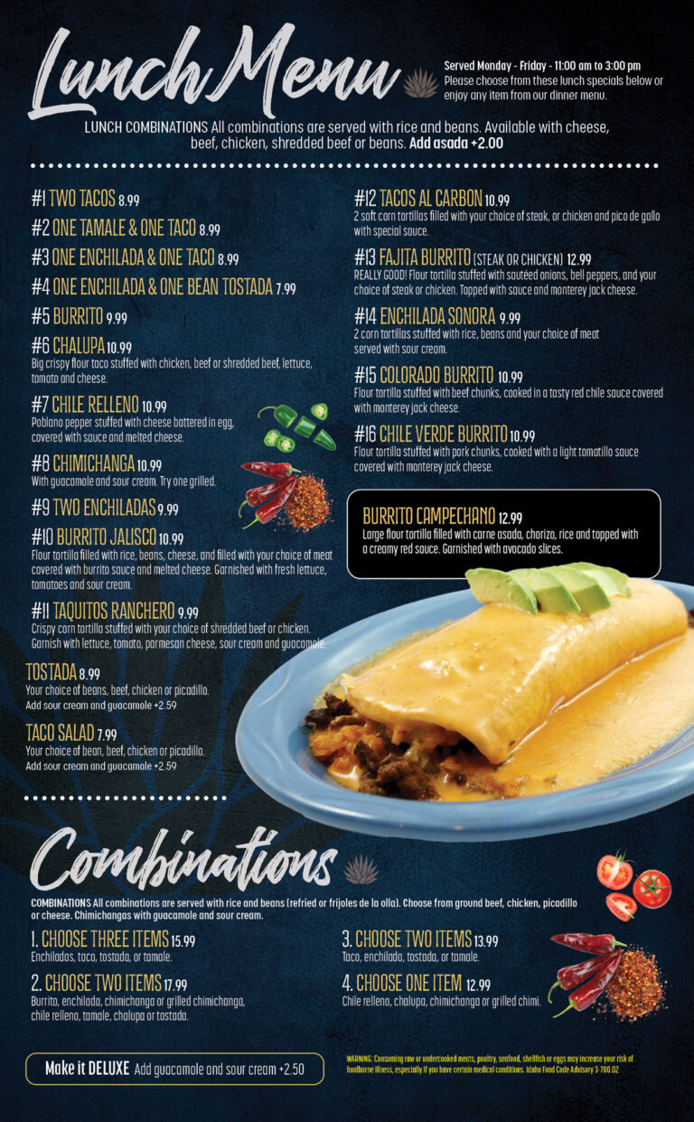 El Caporal Mexican Restaurant - Best Mexican Food in Twin Falls